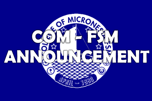 COM-FSM: Employment Opportunities – NDOE