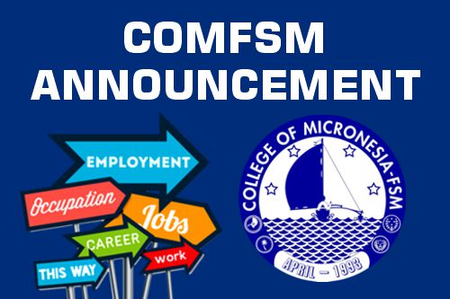 COM-FSM: Employment Opportunities Feb-28-2024 – NDOE