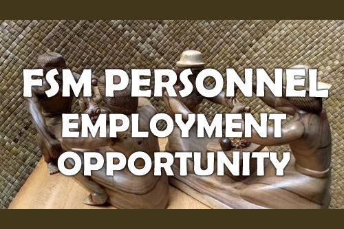 State Coordinator in the FSM National Government at Department of ...